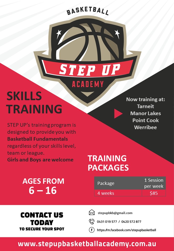 Step up Basketball Academy – How you train today rules how you perform ...