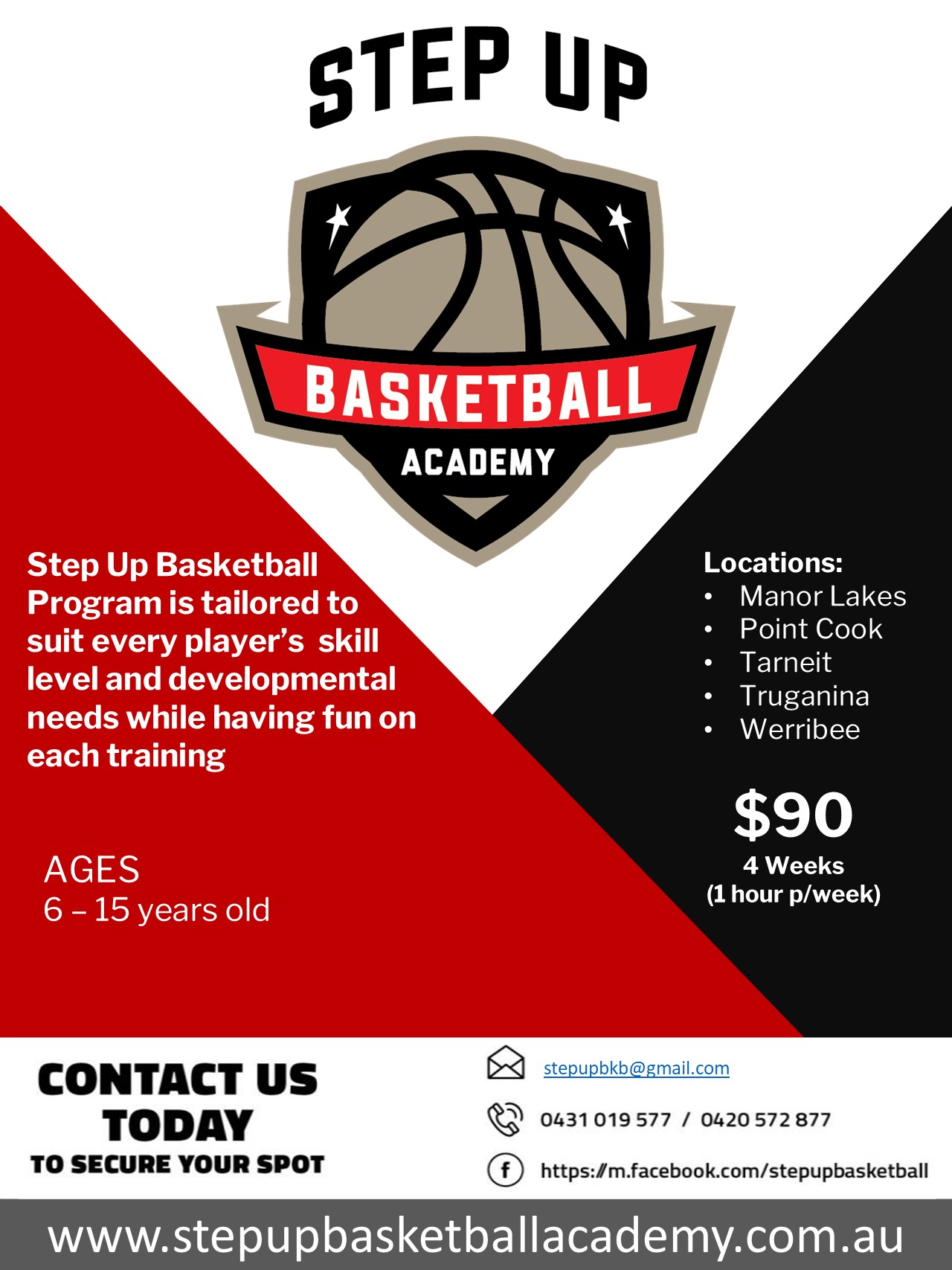 Step up Basketball Academy – How you train today rules how you perform ...